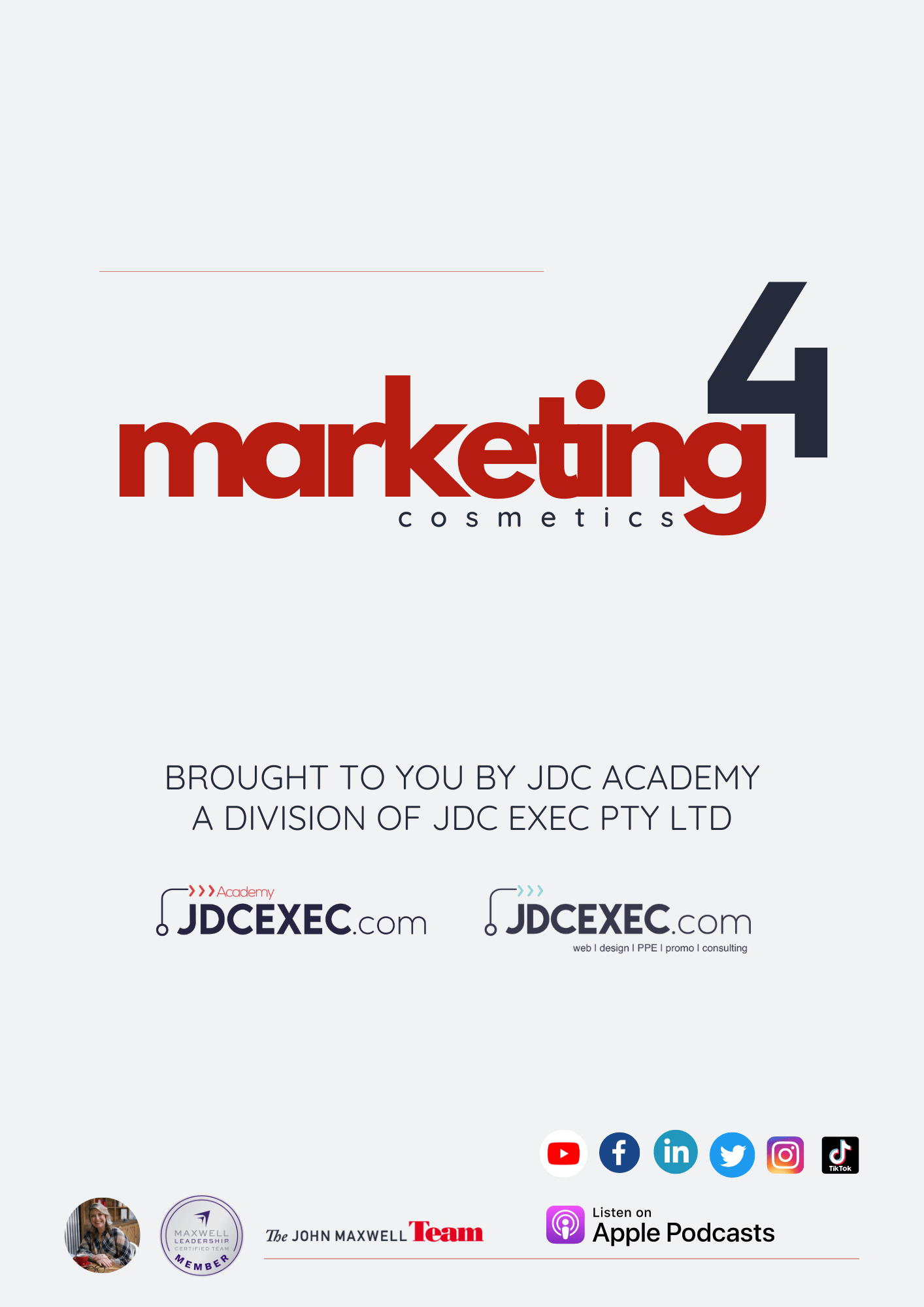 Write and Implement a complete Marketing Strategy: 4-Section Program by JDC ACADEMY